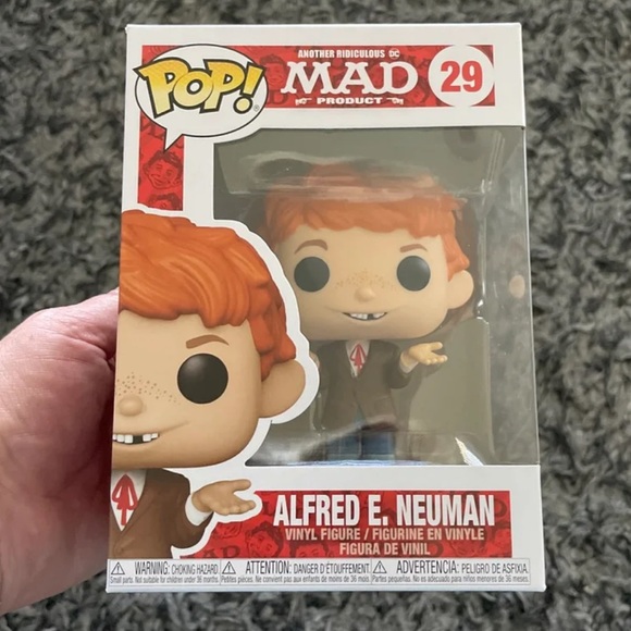 Funko | Other | Funko Pop Alfred E Neuman 29 Madd Magazine | Poshmark